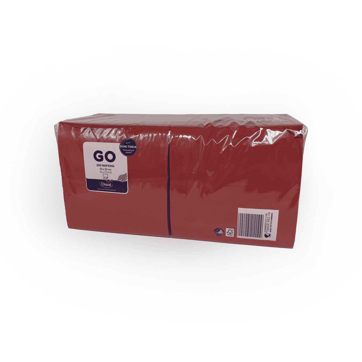 Tissue Serviette 33 x 33cm rot